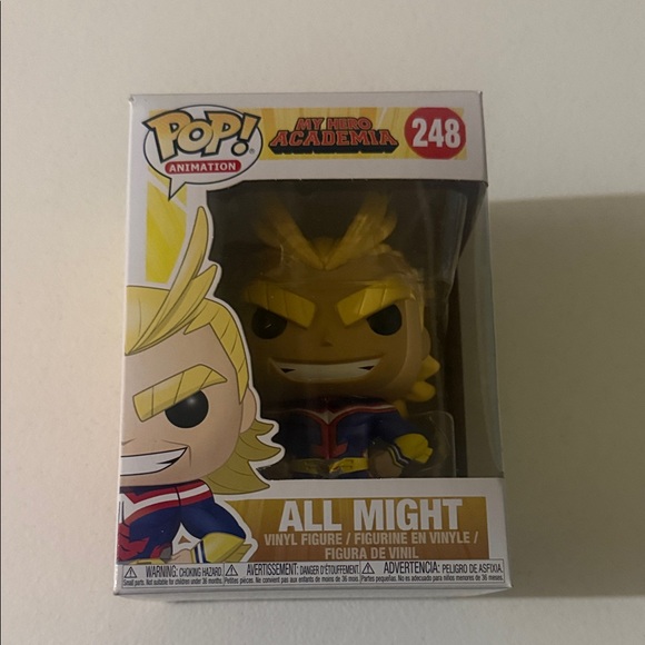 Funko | Toys | Funko My Hero Academia All Might Figure 248 | Poshmark